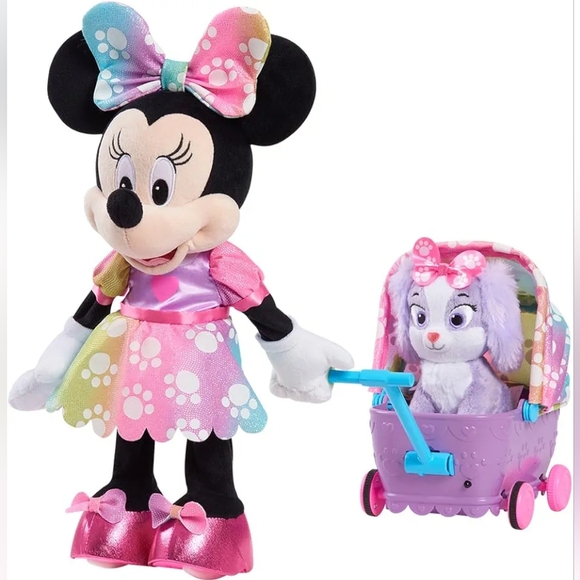 Disney | Toys | Just Play Disney Junior Minnie Mouse Waggin Wagon ...